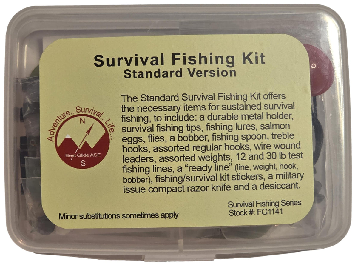 Best Glide ASE Standard Emergency Survival Fishing Kit (updated 2025)