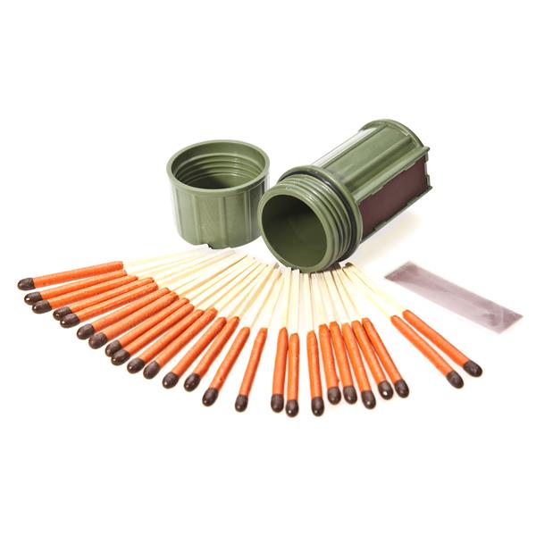 Stormproof Match Kit with Waterproof Case, 25 Stormproof Matches, and ...