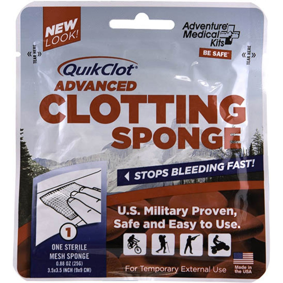 QuikClot® Advanced Clotting Sponge (25g) – Best Glide ASE